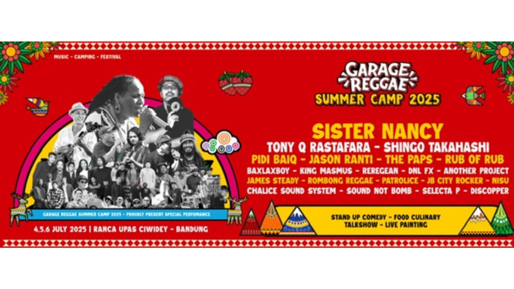 Konser Garage Reggae 2025 Bandung: Ajak Teman Dan Nikmati Suasana ...